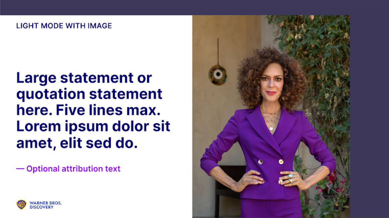 Typography | Warner Bros. Discovery Brand Guide