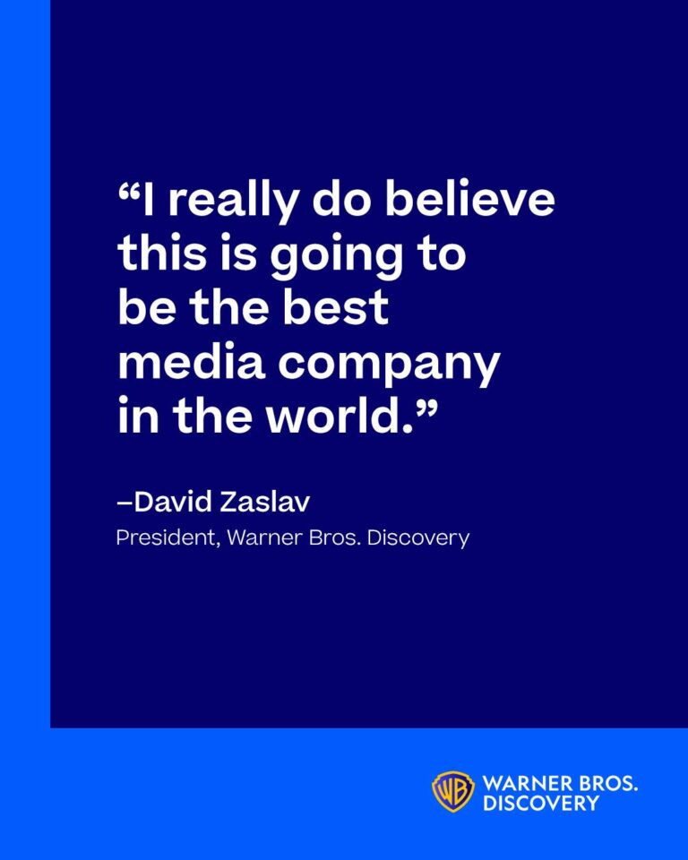 Tagline & Quote Cards | Warner Bros. Discovery Brand Guide